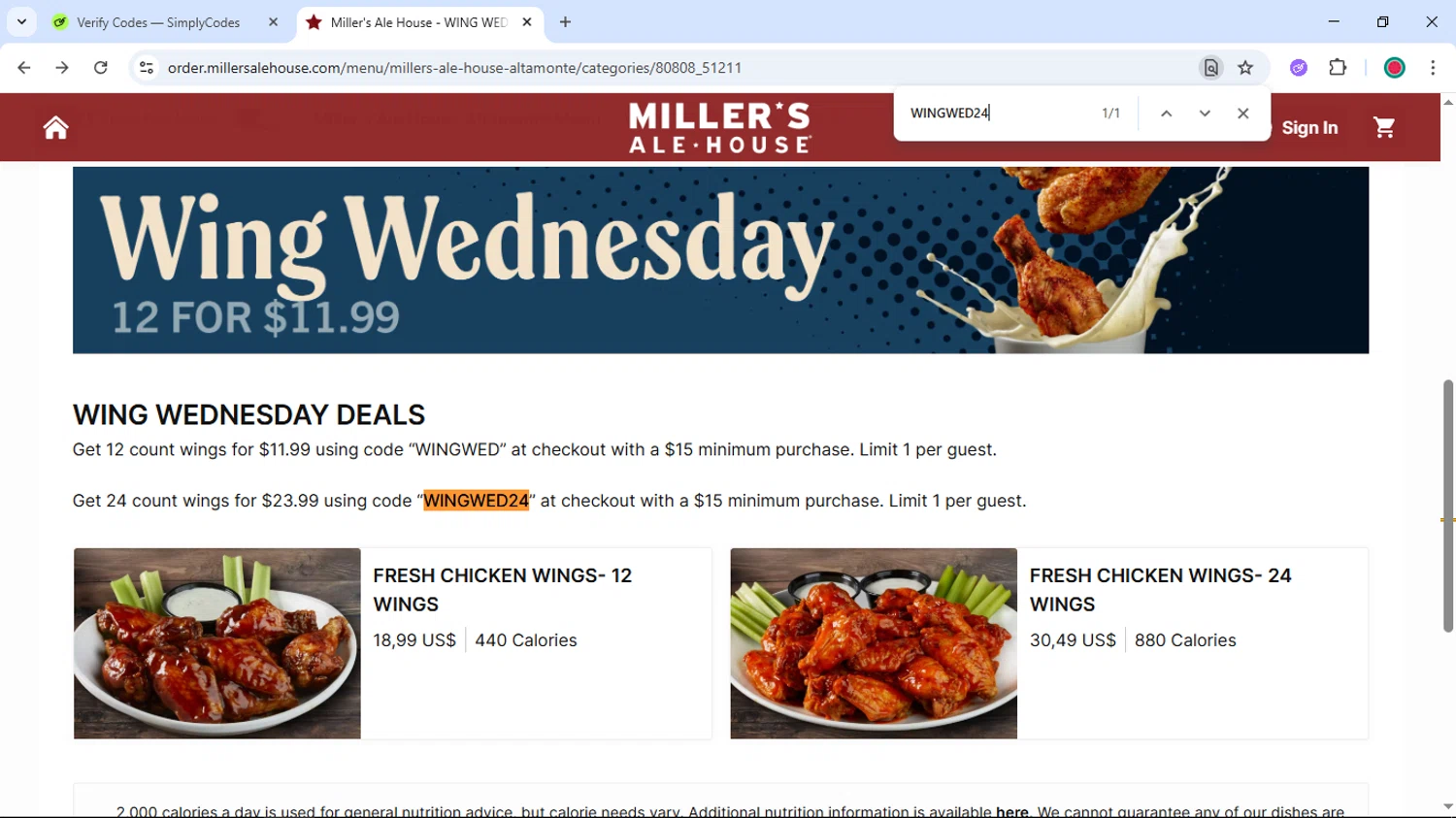 Miller's Ale House Promo Code - 15% Off Jan 2026
