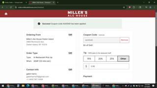 Miller's Ale House Promo Codes - $5 Off Sep 2025
