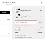 Mina Baie Discount Code