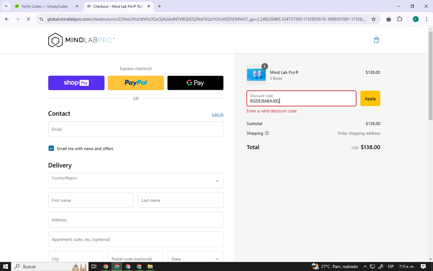 Mind Lab Pro Discount Codes - 30% Off | January 2025
