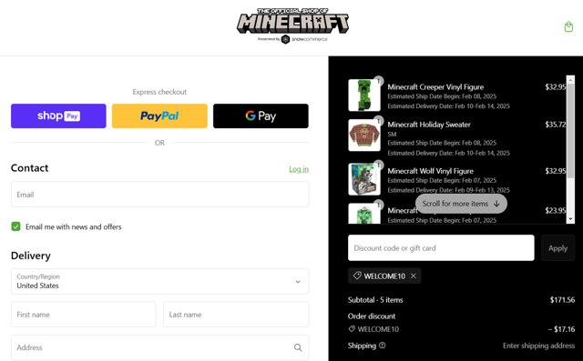 Minecraft Coupon Codes (3 Verified) - 15% Off Feb 2025
