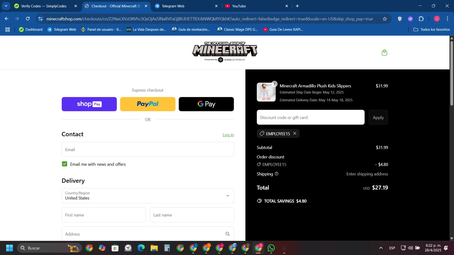Minecraft Promo Codes (2 Verified) - 15% Off w/Code May 2025