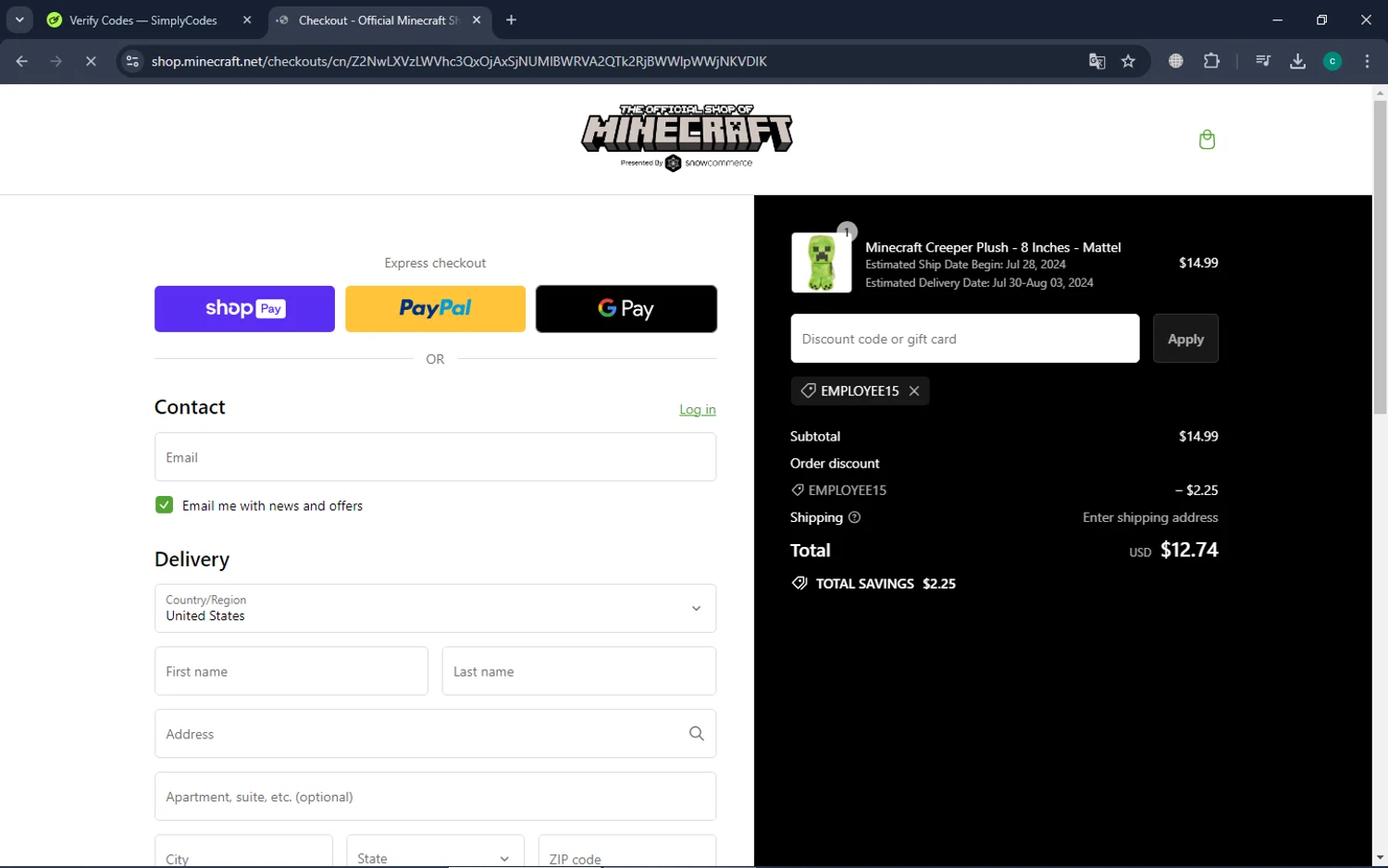 Minecraft Coupon Codes - 15% Off | October 2024