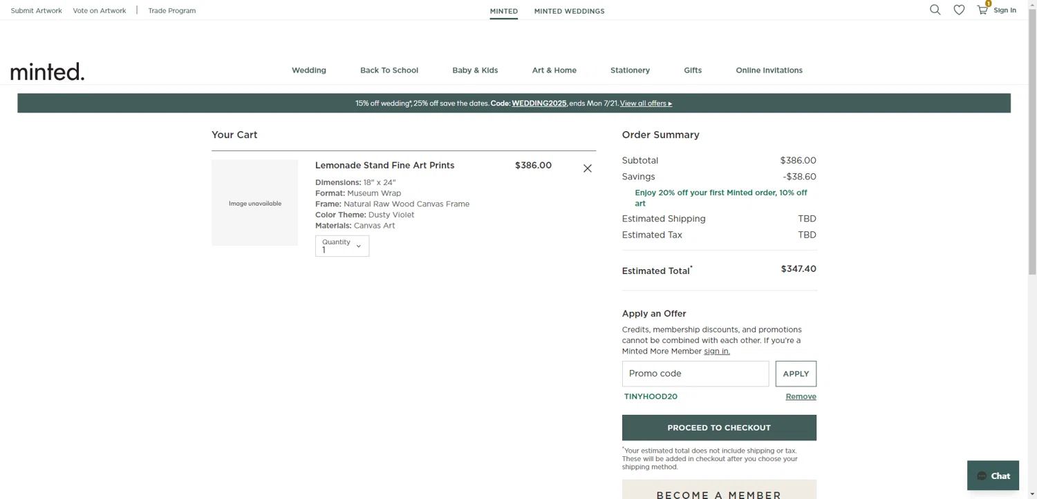 Minted Discount Codes - 20% Off (27 Verified) Sep 2025