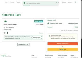 Mint Mobile Promo Codes (50 Verified) - 10% Off Sep 2025