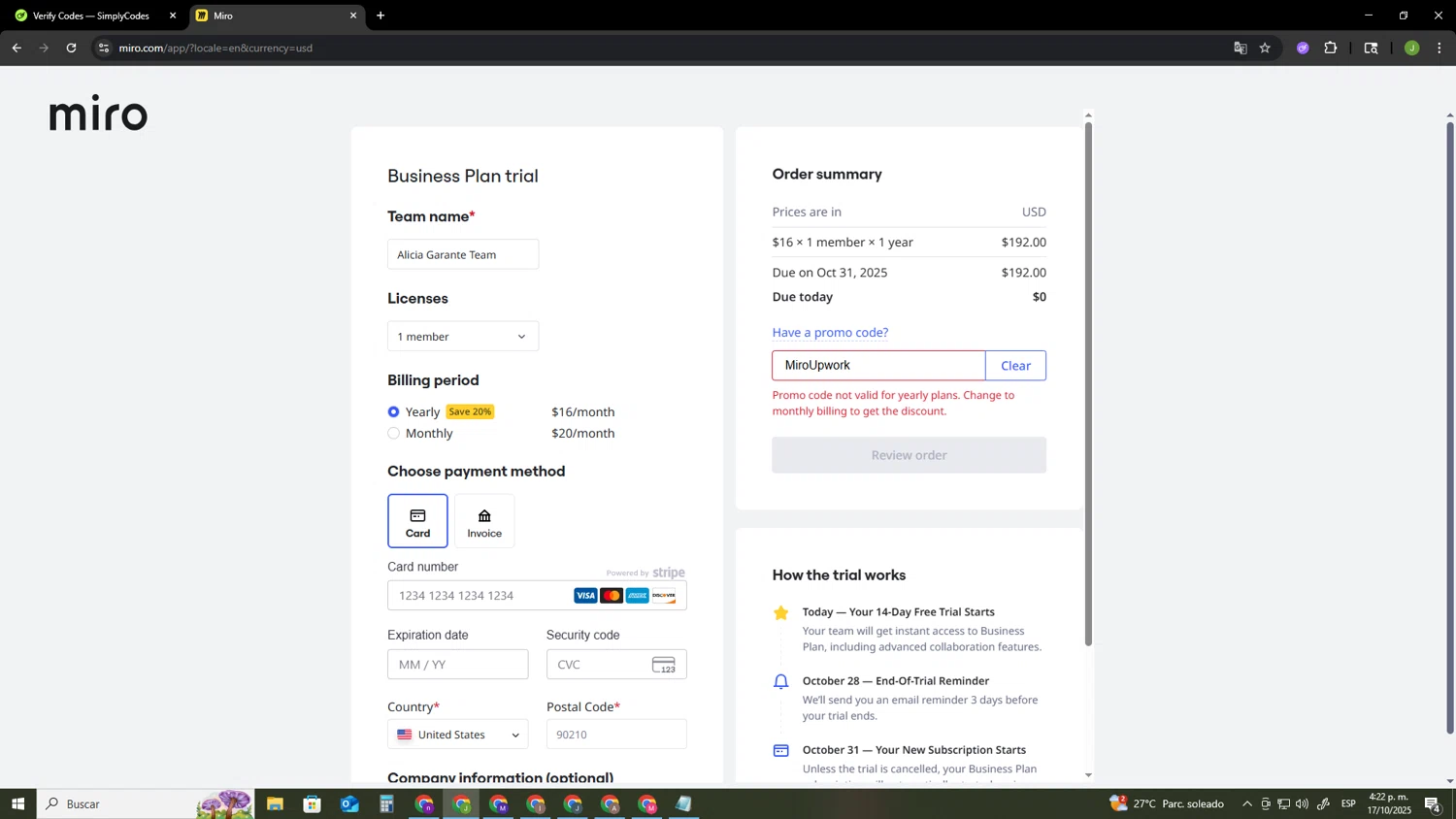 Miro Promo Codes - 10% Off (3 Verified) Nov 2025