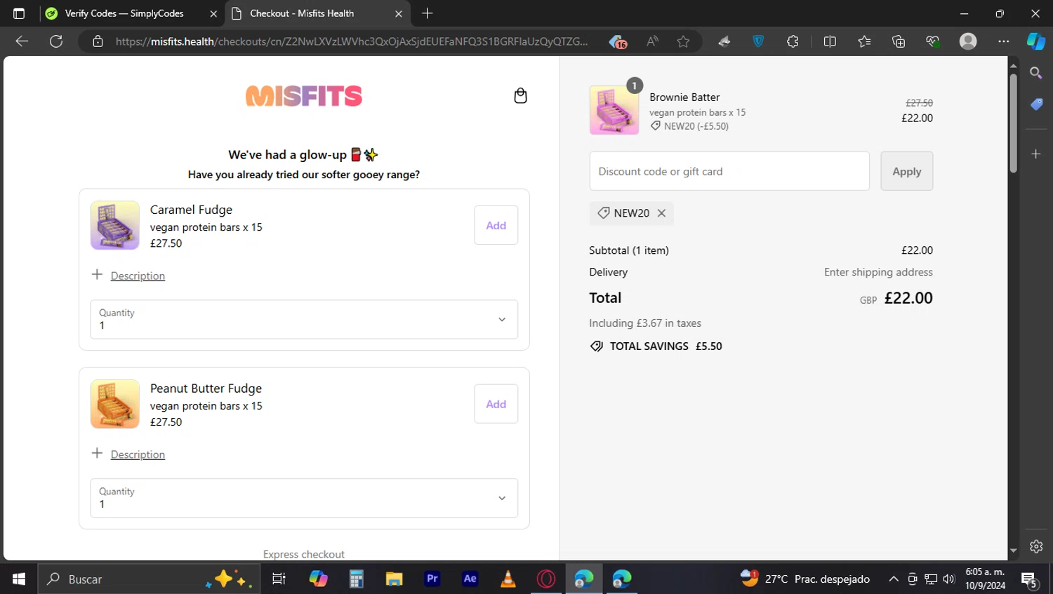 Misfits Health Promo Codes - $10 Off | September 2024