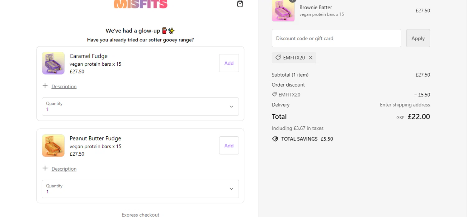 Misfits Health Promo Codes - $10 Off | September 2024