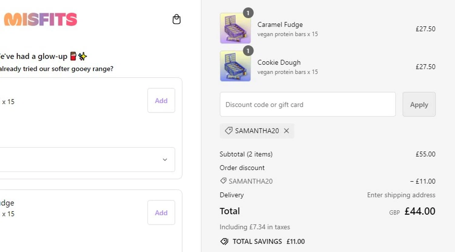 Misfits Health Promo Codes - $10 Off | September 2024