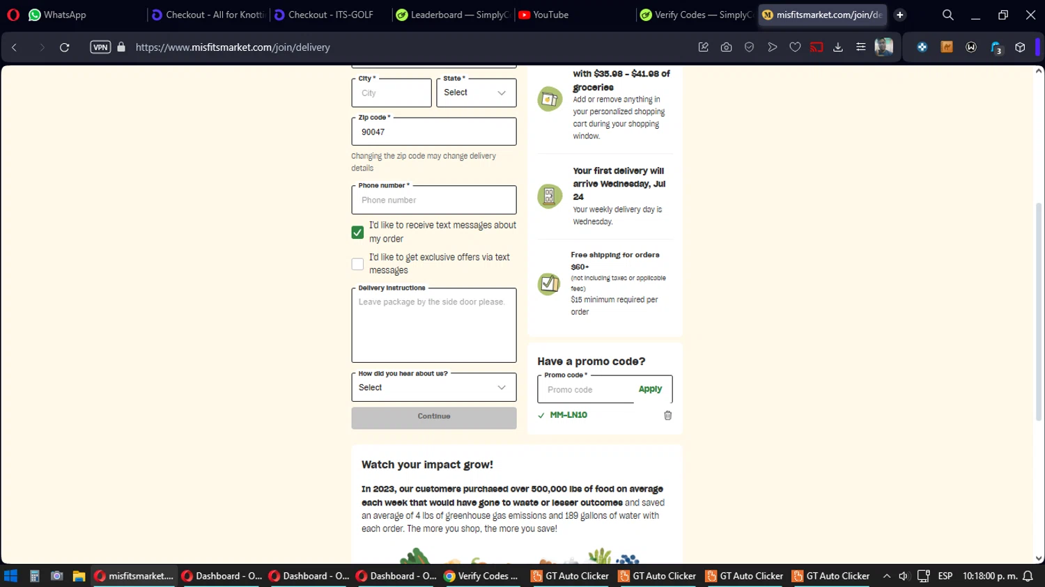 Misfits Market Promo Codes - $10 Off Coupons in August 2024 | SimplyCodes