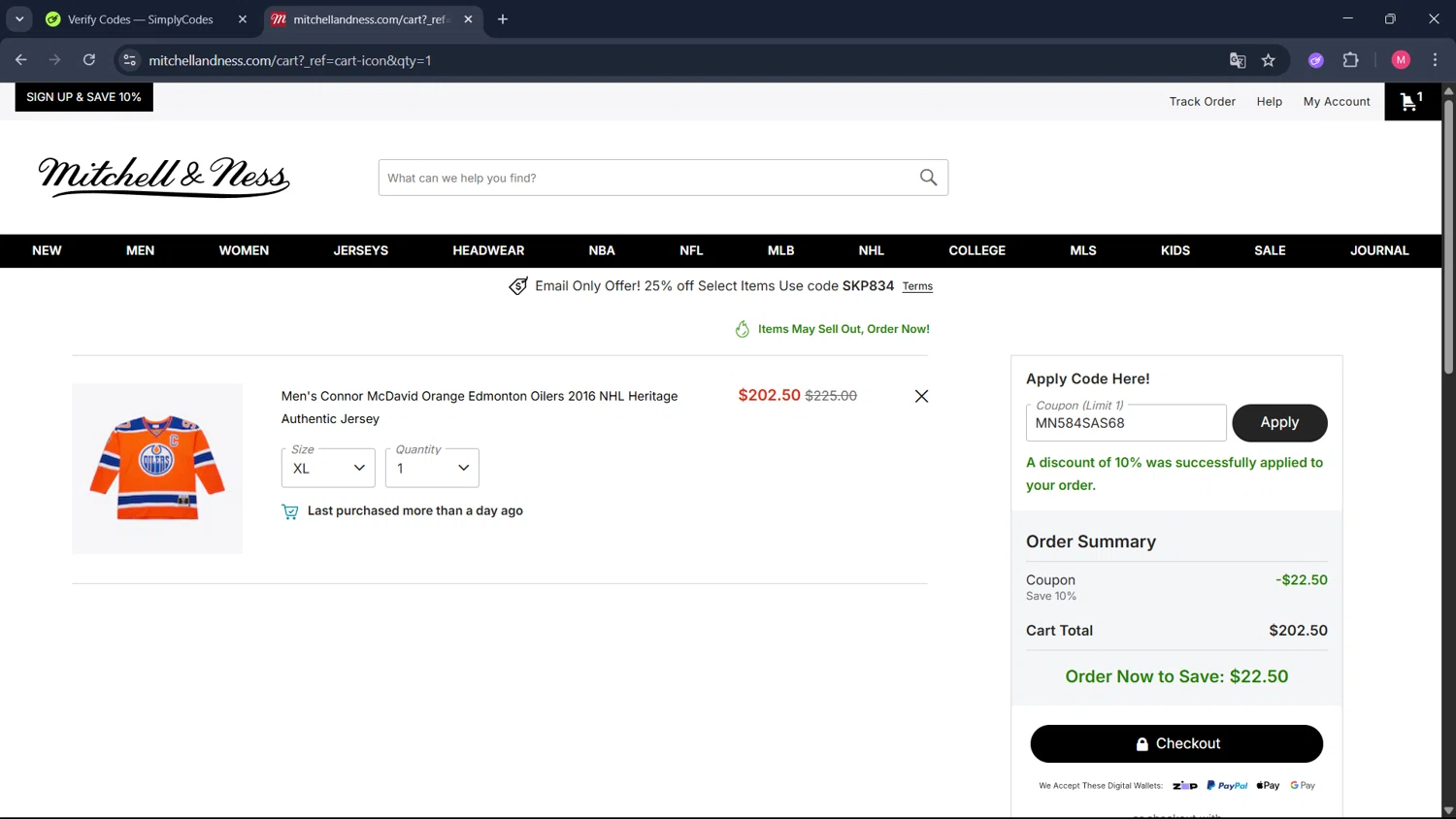 Mitchell and Ness Promo Code (4 Verified) - 35% Off Oct 2025