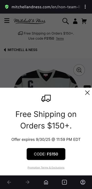 Mitchell and Ness Promo Code (4 Verified) - 10% Off Sep 2025