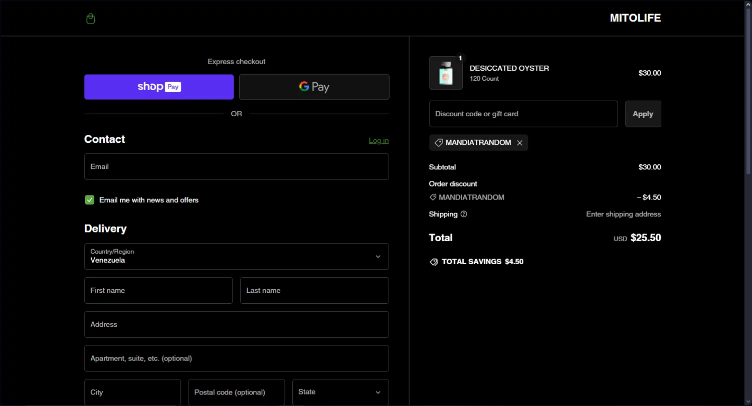 MITOLIFE Coupon Codes - 15% Off | October 2024