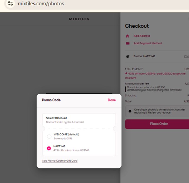 Mixtiles Promo Codes (10 Verified) - 40% Off w/Code Jun 2025