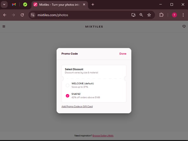 Mixtiles Promo Codes (10 Verified) - 40% Off w/Code May 2025