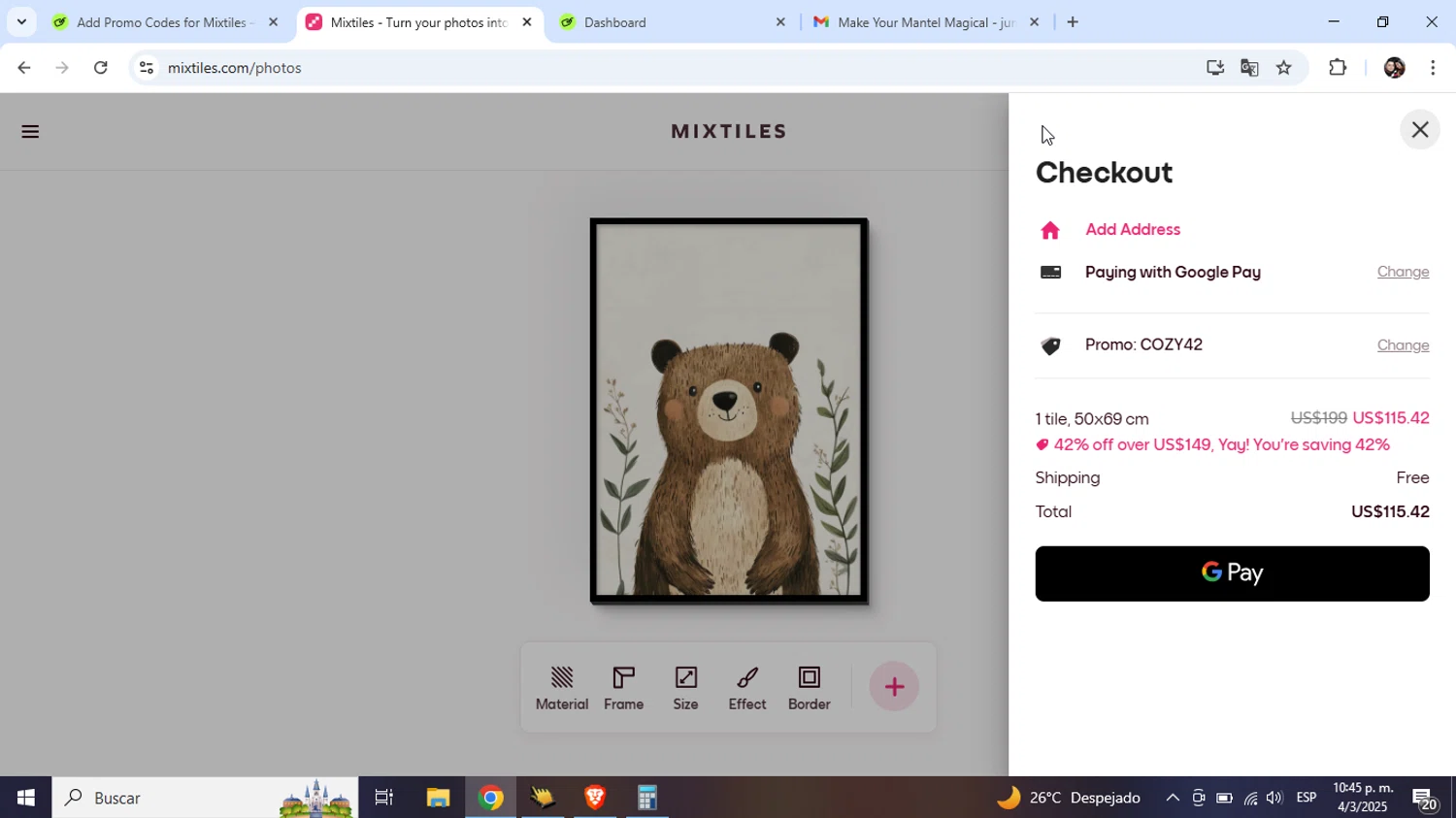 Mixtiles Promo Codes (10 Verified) - 42% Off w/Code Mar 2025
