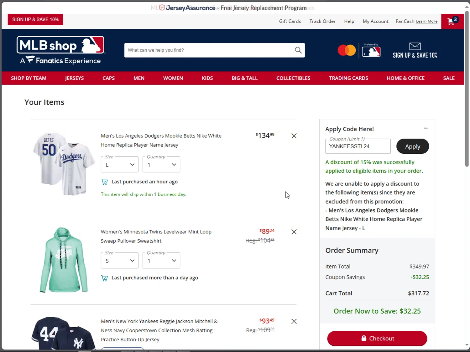 MLB.com Coupon Codes & Black Friday 2024 Deals - 15% Off