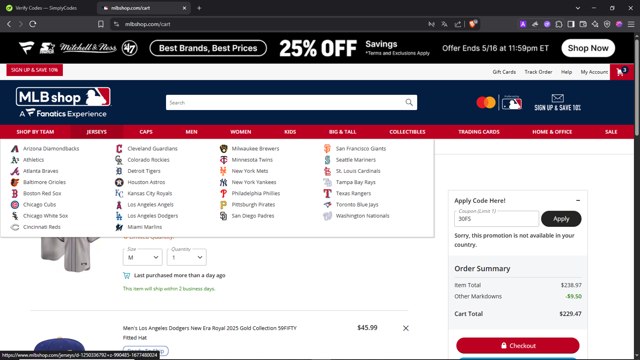 MLBshop.com Coupon Codes (9 Verified) - 20% Off May 2025