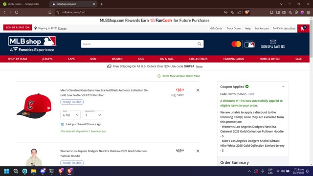 MLBshop.com Coupon Codes (9 Verified) - 25% Off Apr 2025