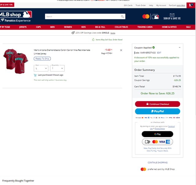 MLBshop.com Coupon Codes (9 Verified) - 20% Off Apr 2025