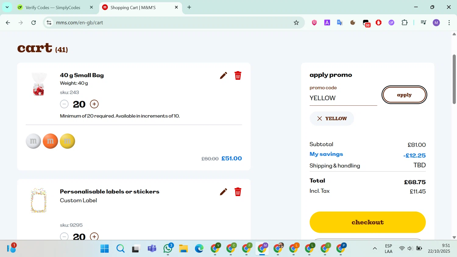 M&M's Discount Codes - 20% Off (7 Verified) Nov 2025