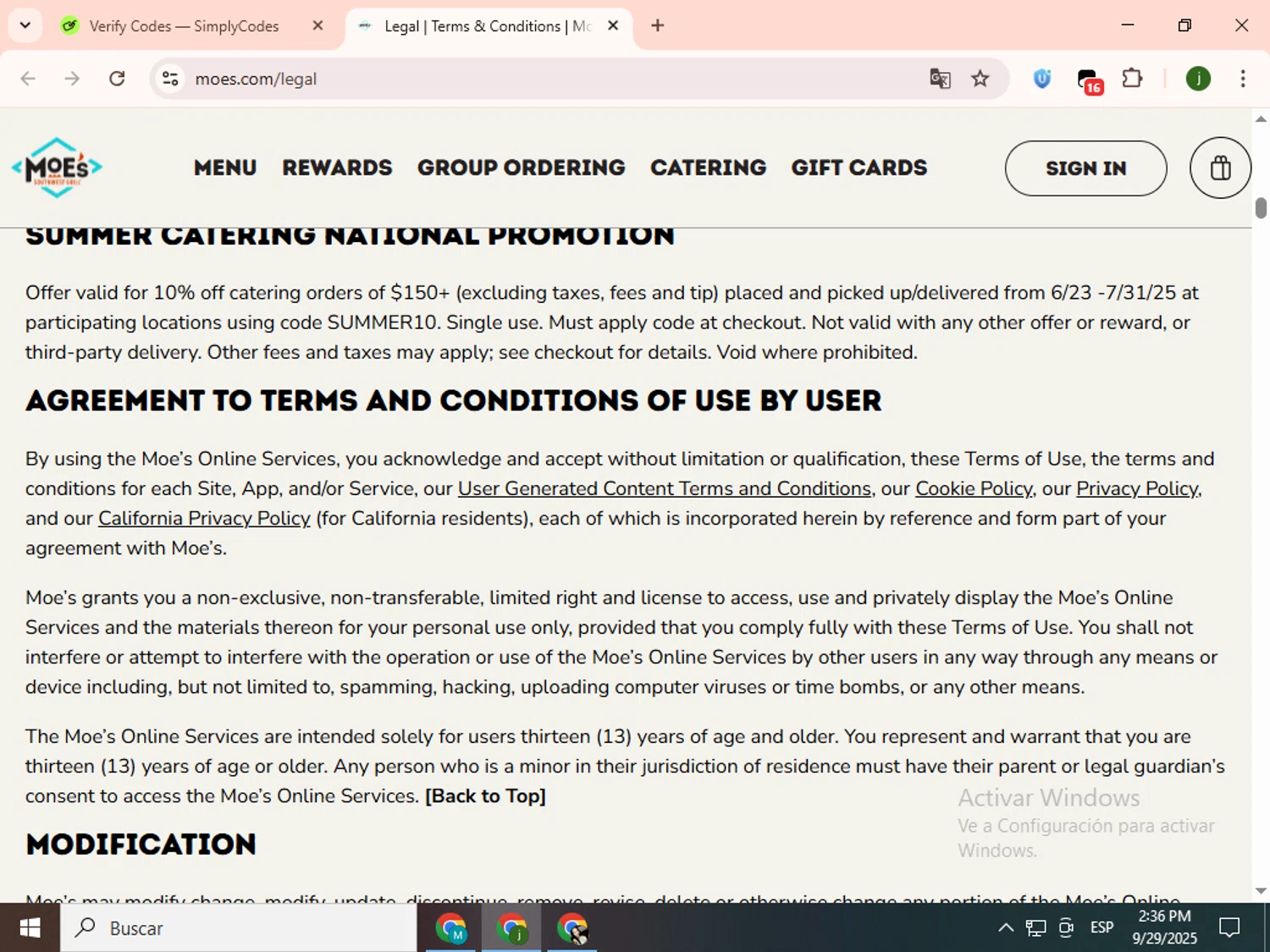 Moe's Southwest Grill Promo Code - $50 Off Dec 2025