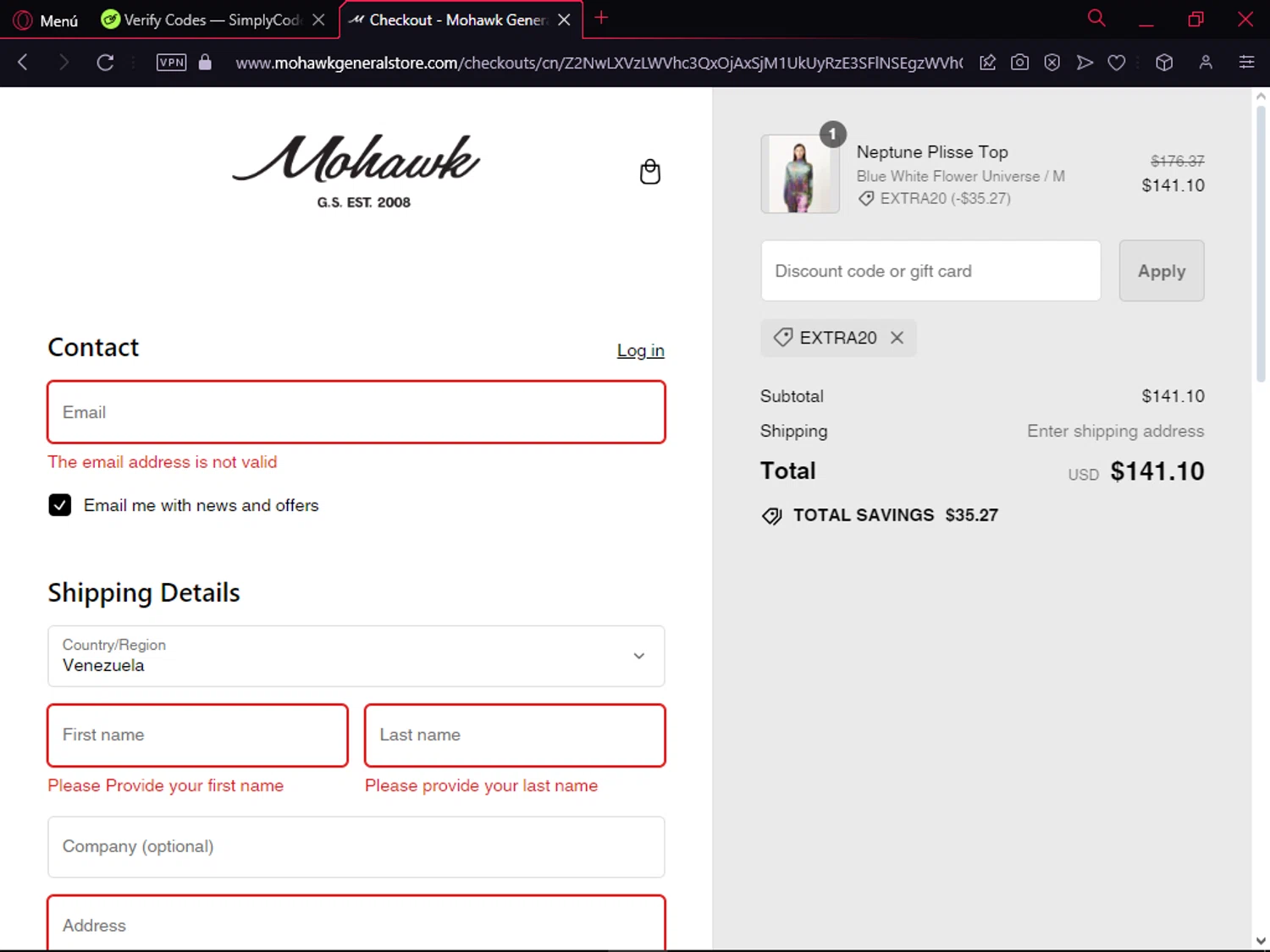 Mohawk General Store Promo Codes - 10% Off | October 2024