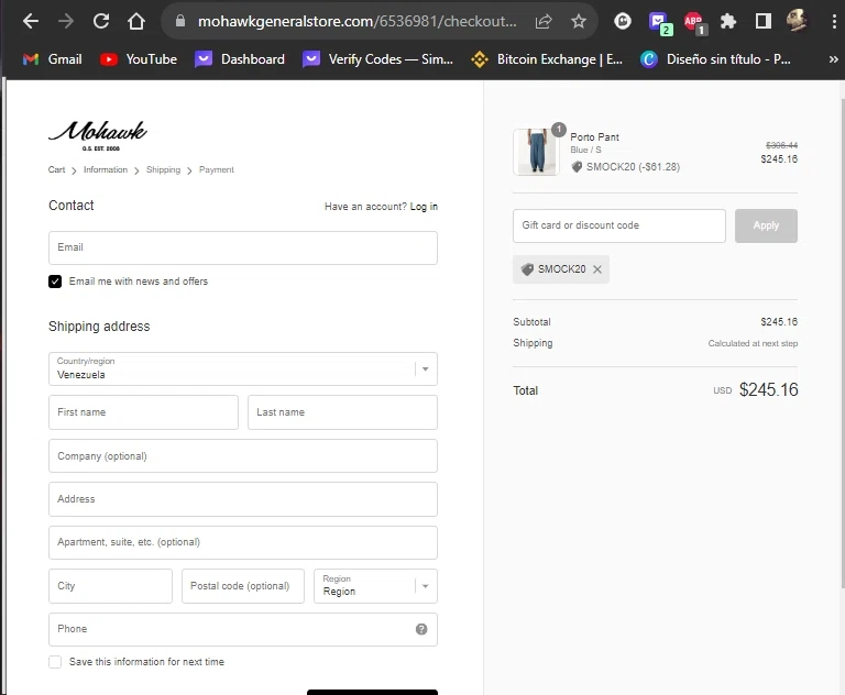 Mohawk General Store Promo Codes - 10% Off | October 2024
