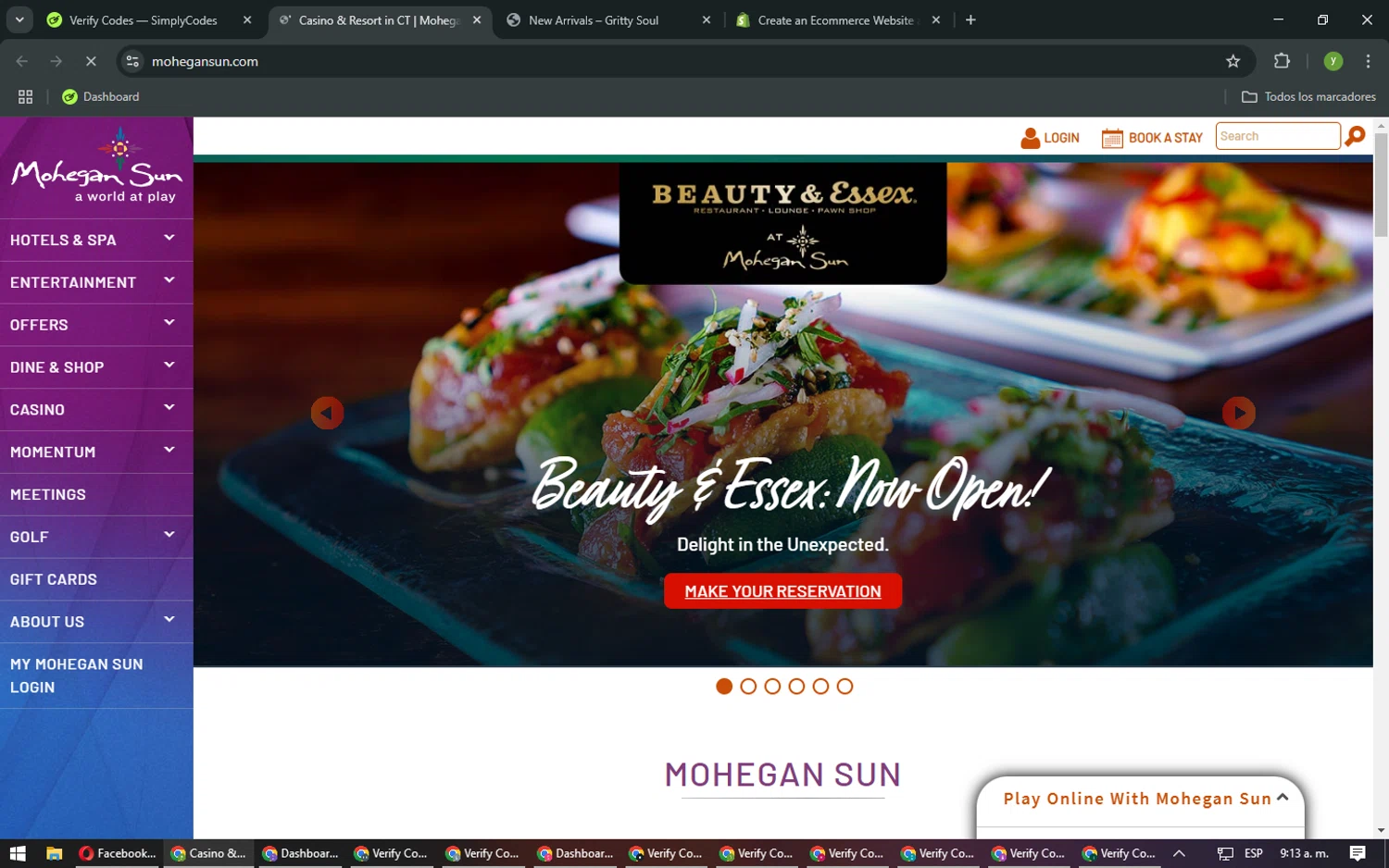 Mohegan Sun Promo Codes - 20% Off Coupons Jun 2026