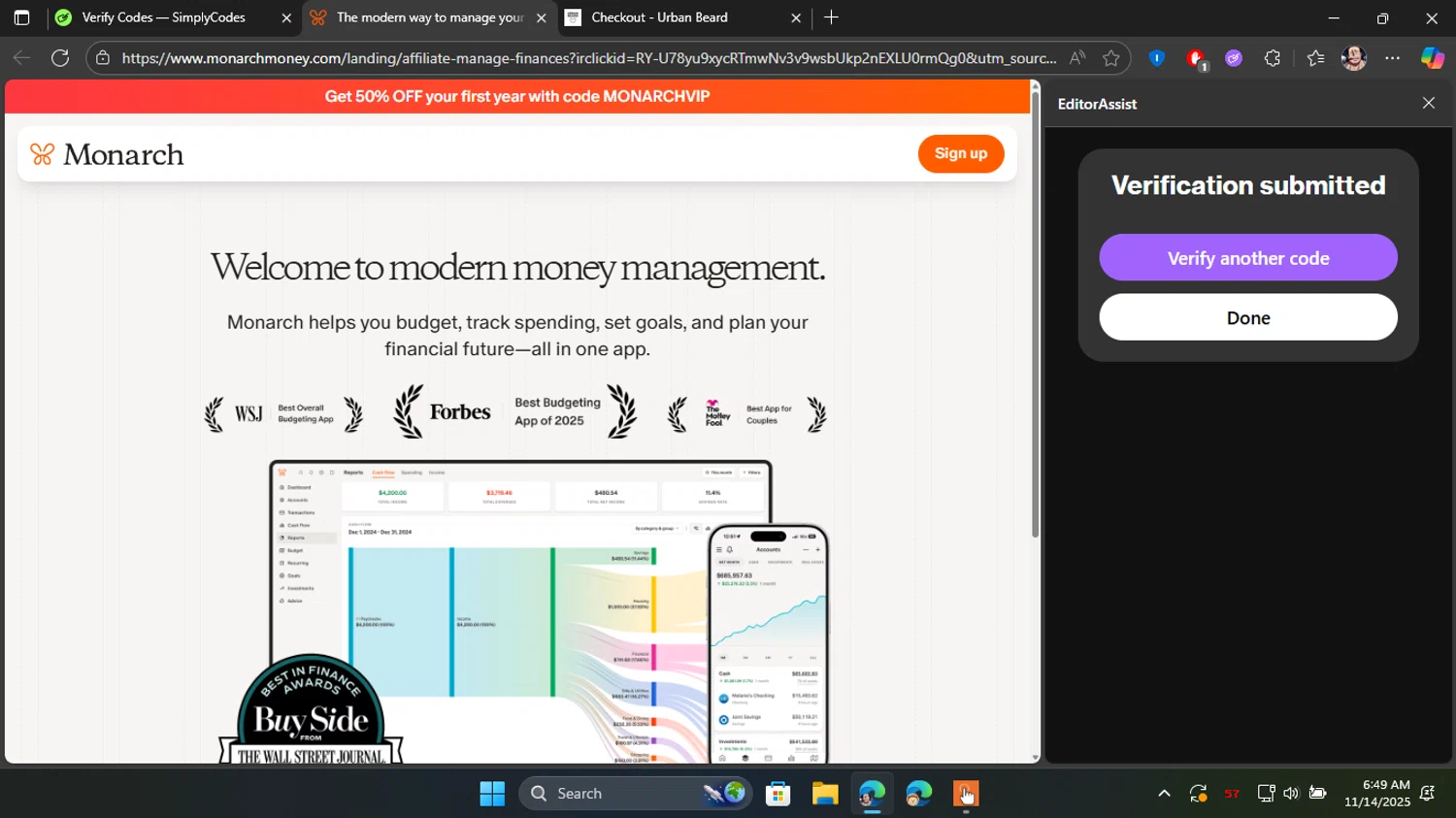 Monarch Money Promo Code - 30% Off (19 Verified) Dec 2025