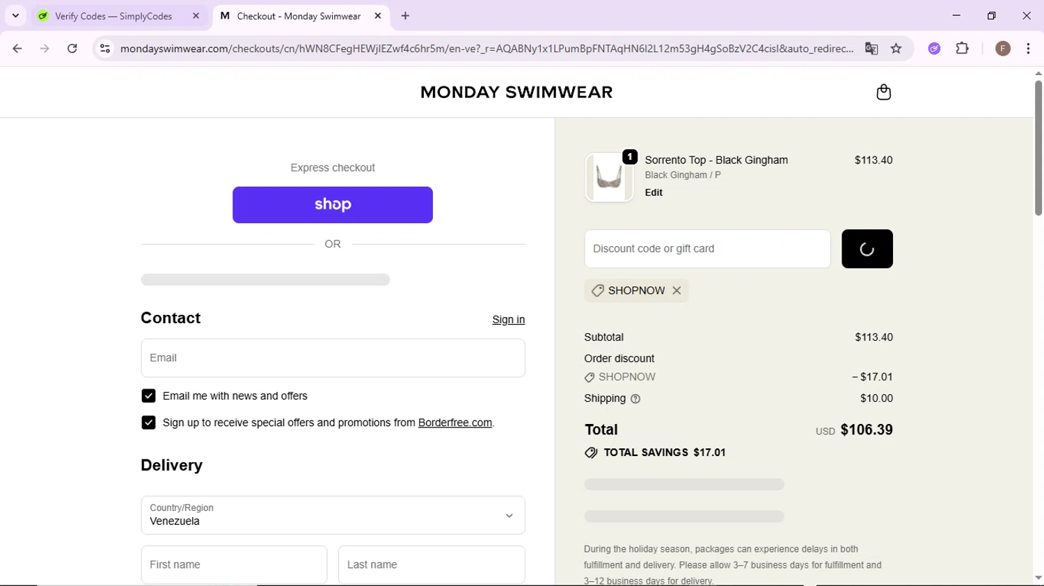 Monday Swimwear Promo Code - 20% Off (Verified) Feb 2026