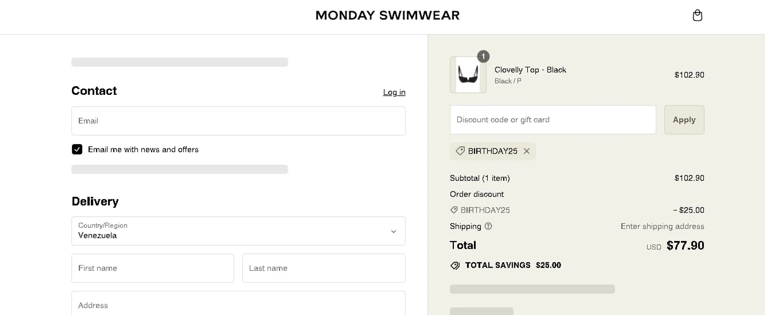 Monday Swimwear Discount Codes - $25 Off | October 2024