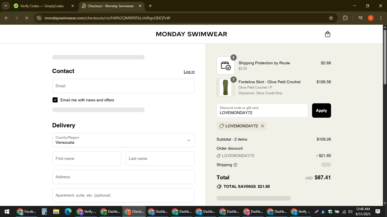 Monday Swimwear Promo Codes (4 Verified) - 20% Off Oct 2025