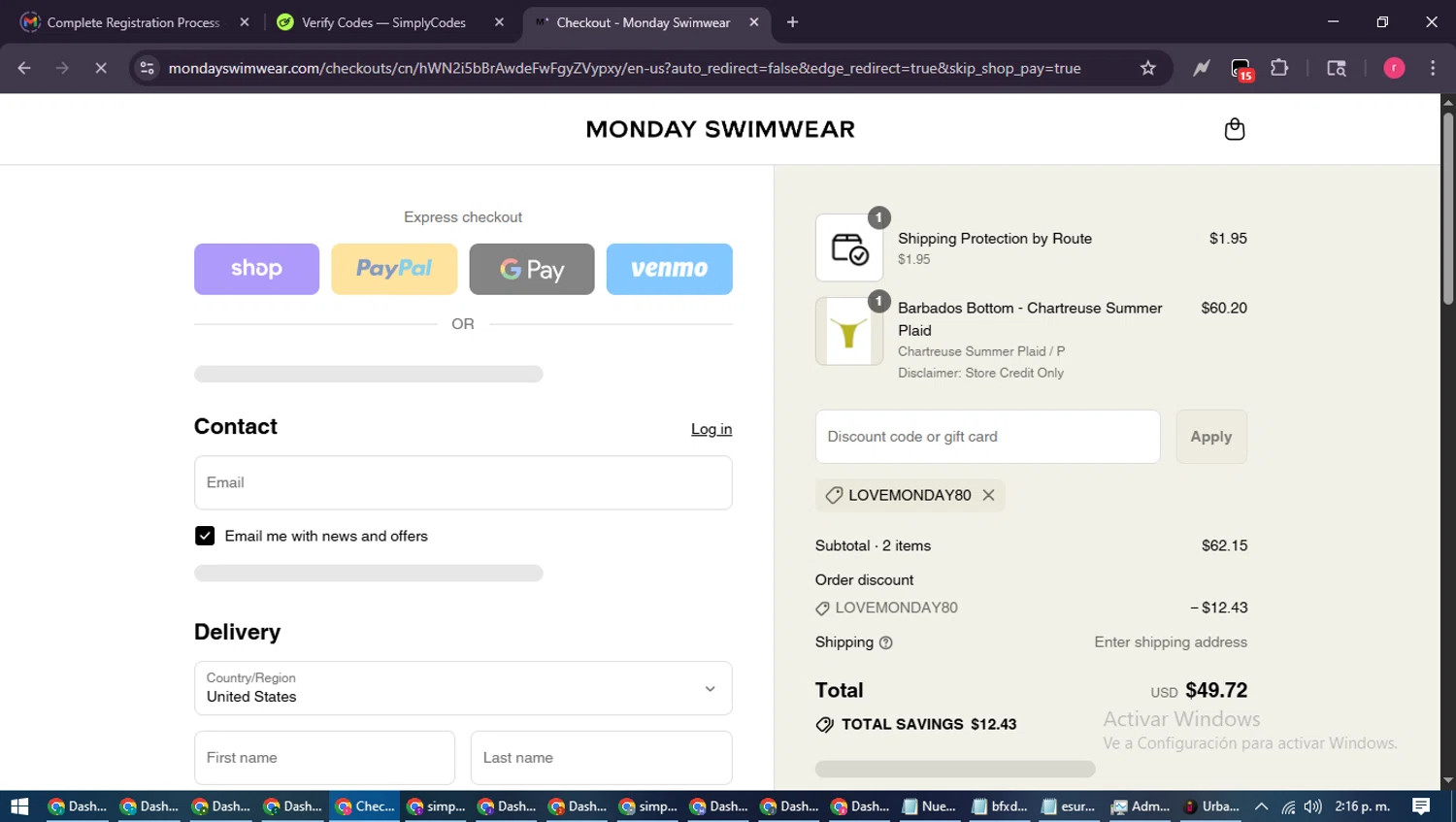 Monday Swimwear Promo Codes (10 Verified) - 20% Off Oct 2025