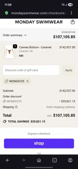 Monday Swimwear Promo Codes - 40% Off (+7 Codes) May 2026