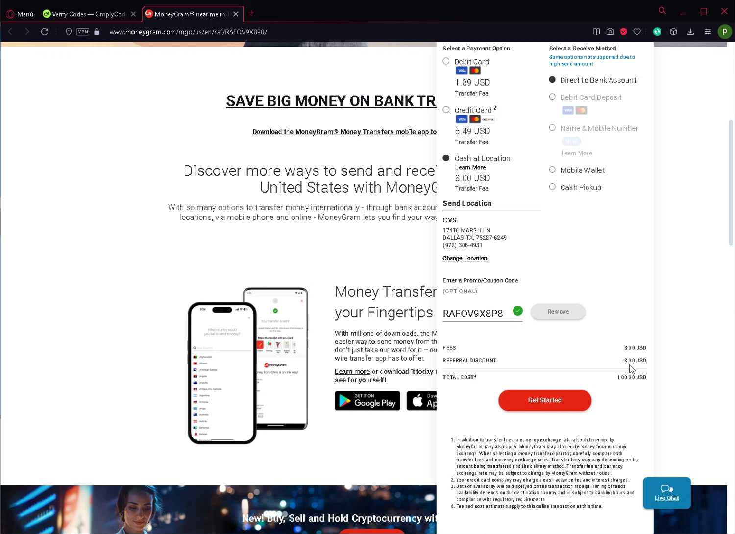 MoneyGram Promo Codes - 50% Off Coupons Jan 2025