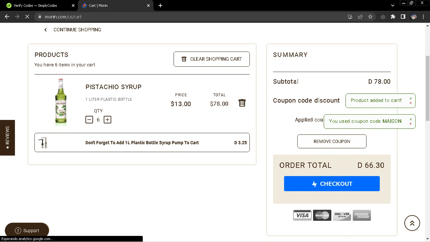 Monin Coupon Codes - 15% Off | September 2024