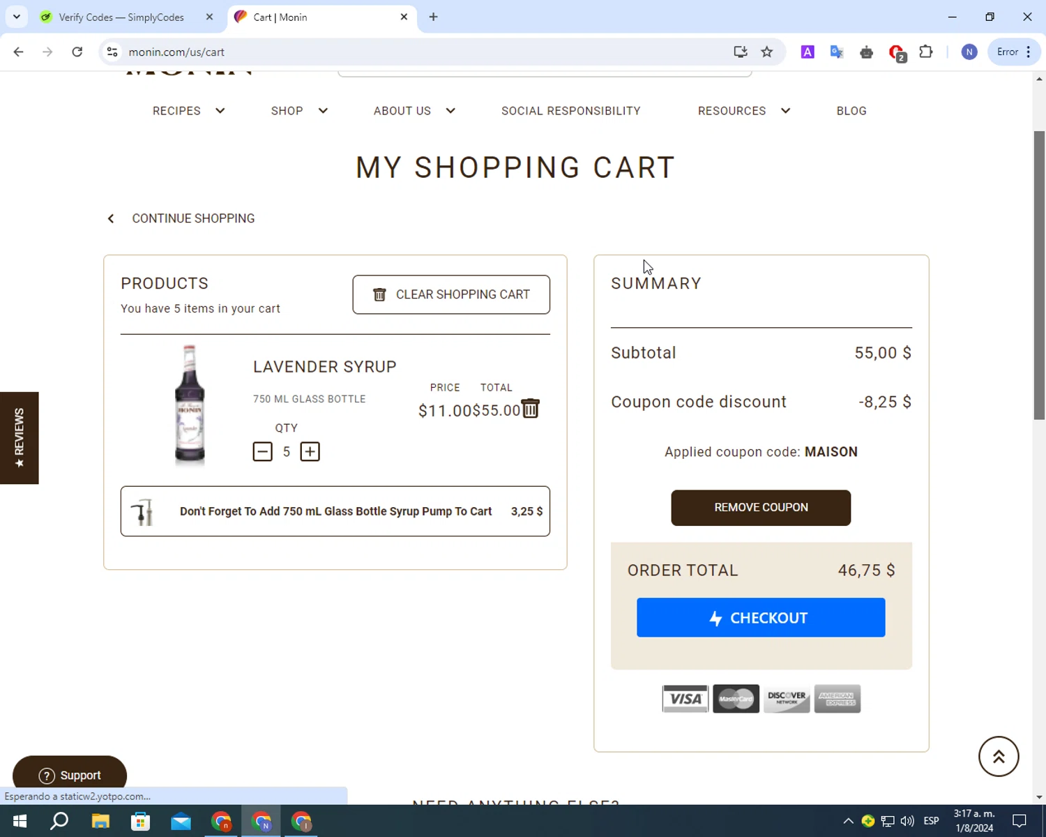 Monin Coupon Codes - 15% Off | September 2024