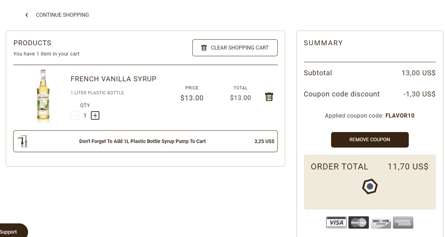 Monin Coupon Codes - 15% Off | October 2024