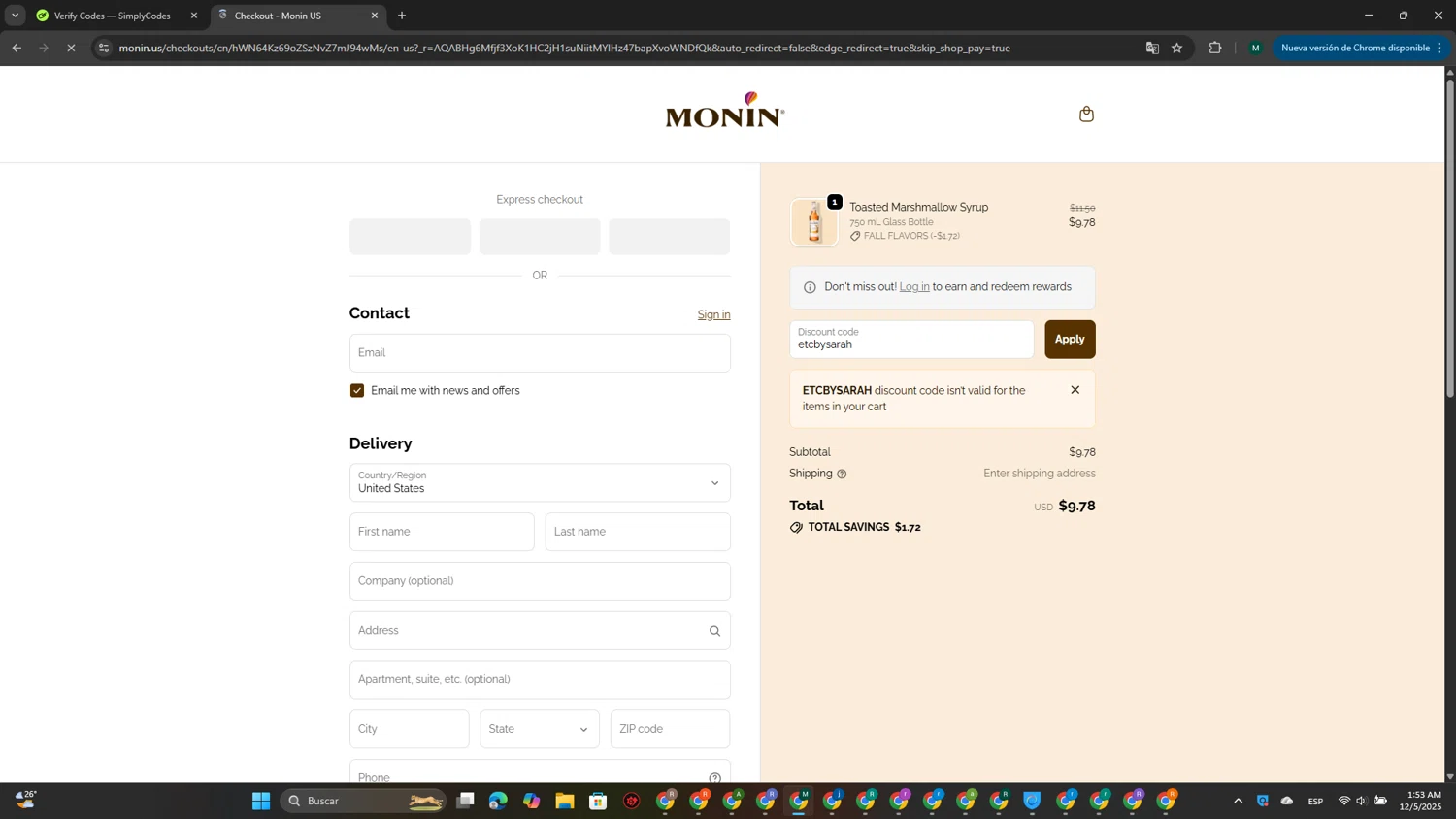 Monin Promo Codes - 15% Off (5 Verified) Dec 2025