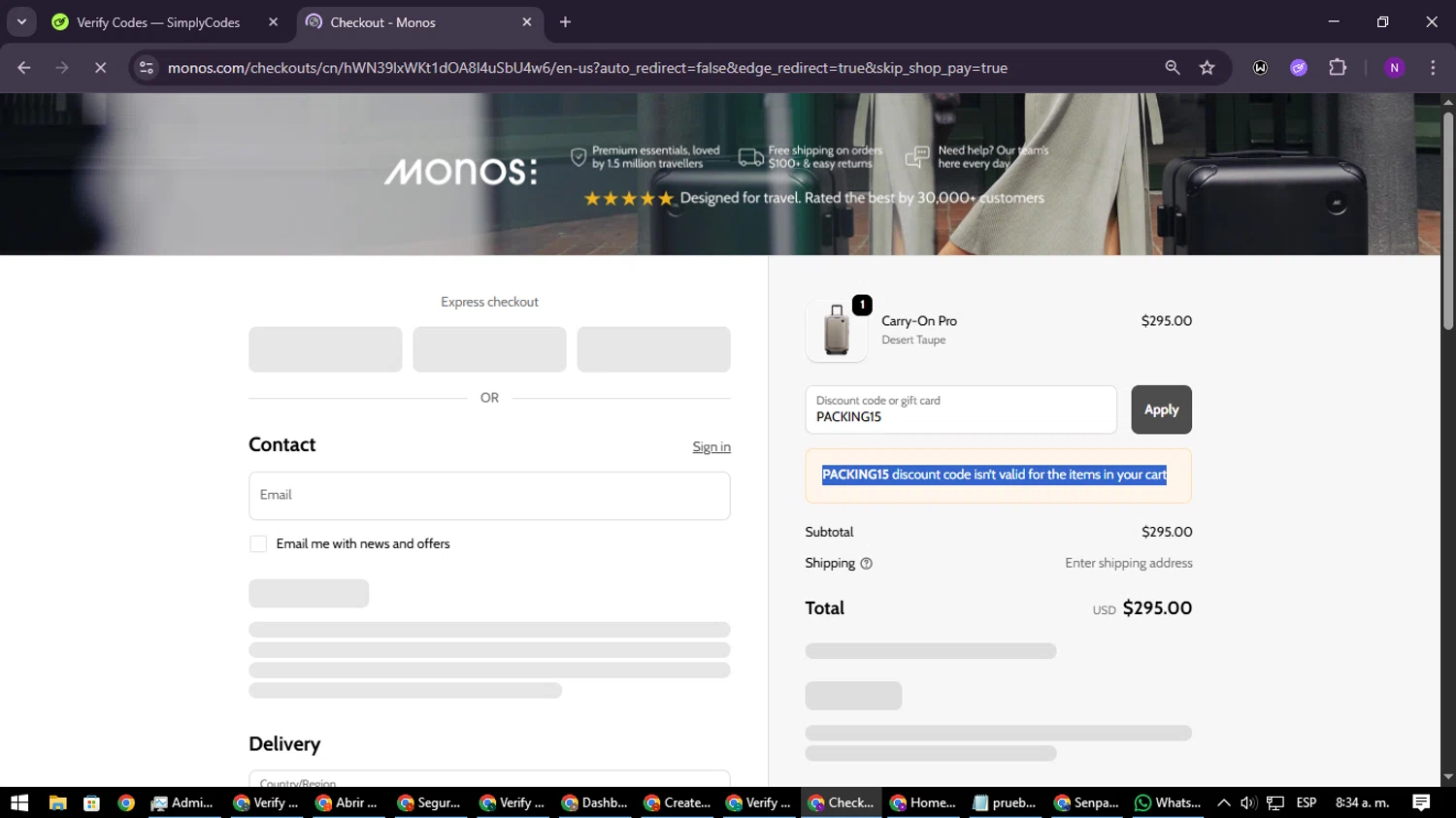 Monos Promo Codes (14 Verified) - 5% Off Sitewide Oct 2025