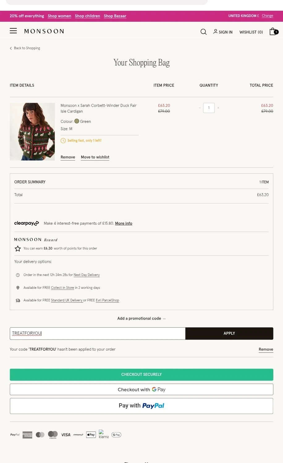 Monsoon UK Promo Codes - 15% Off (2 Verified) Feb 2026