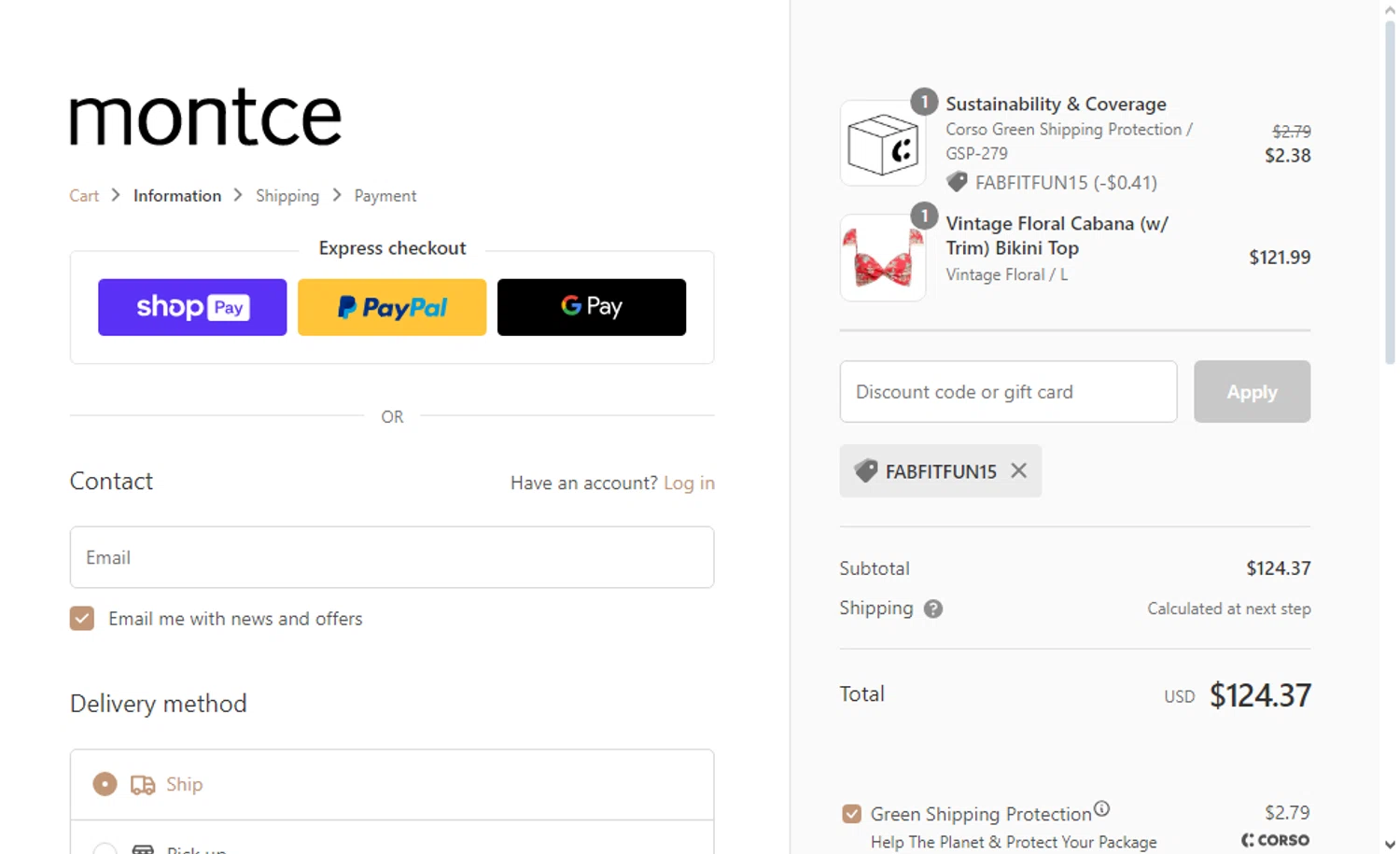 Montce Discount Codes - 25% Off | September 2024
