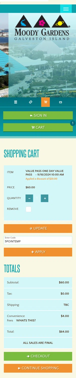 Moody Gardens Promo Codes - $20 Off | November 2024