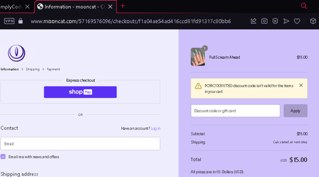 mooncat Promo Codes - $7000 Off Coupons Aug 2025