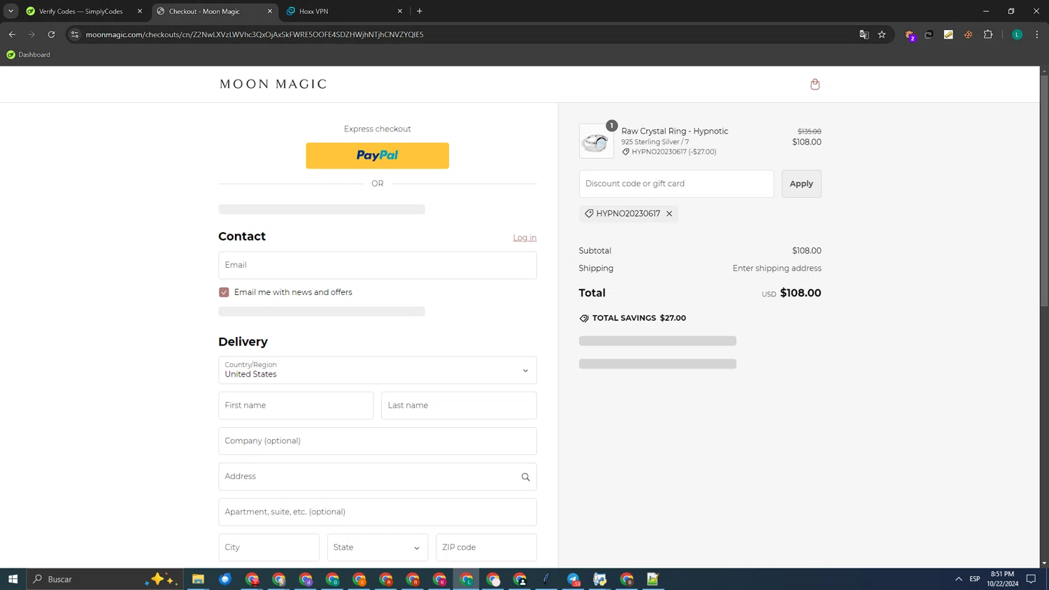 Moon Magic Discount Codes & Black Friday 2024 Deals - 20% Off