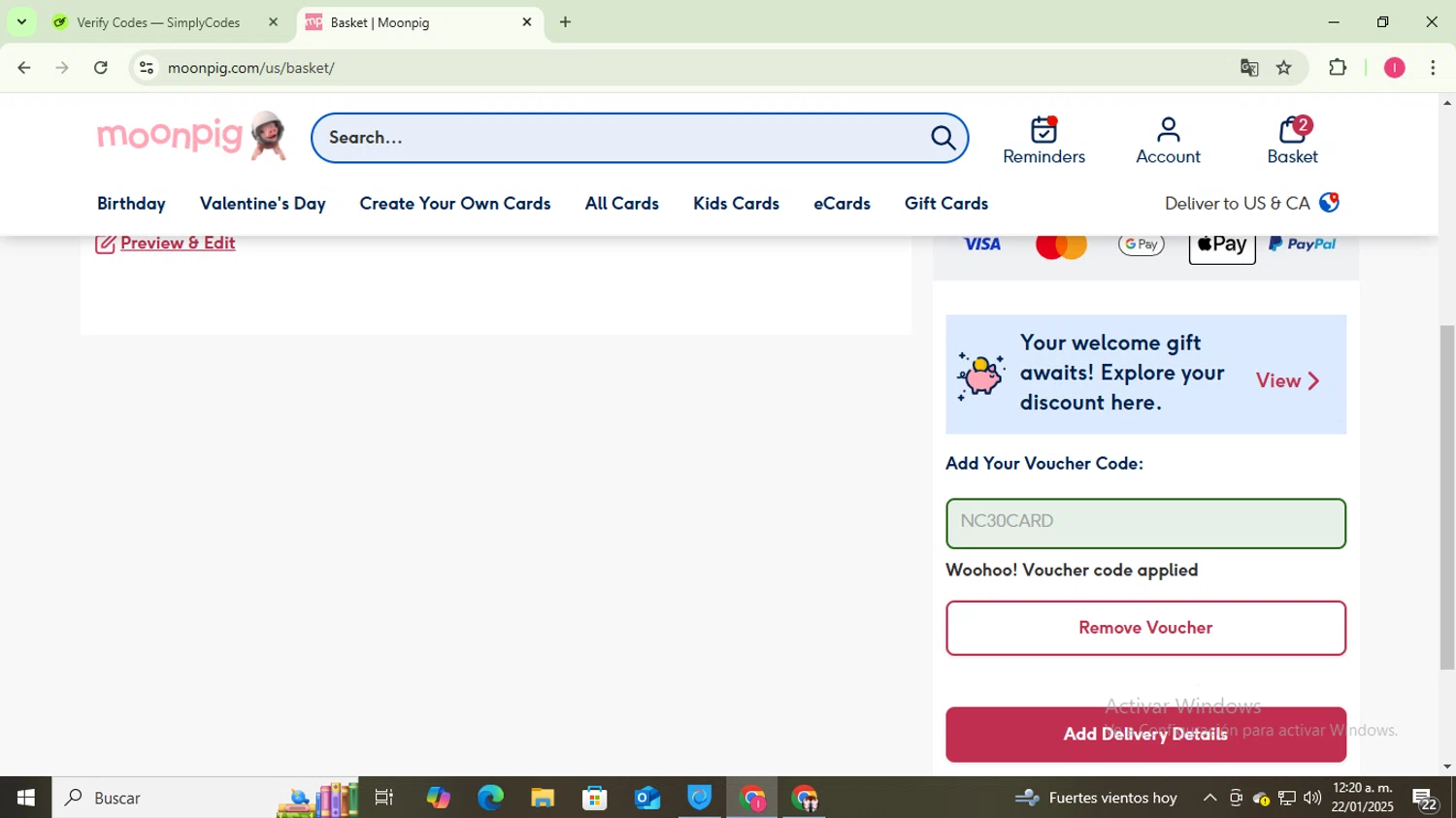 Moonpig Discount Codes (15 Verified) - 40% Off Jan 2025