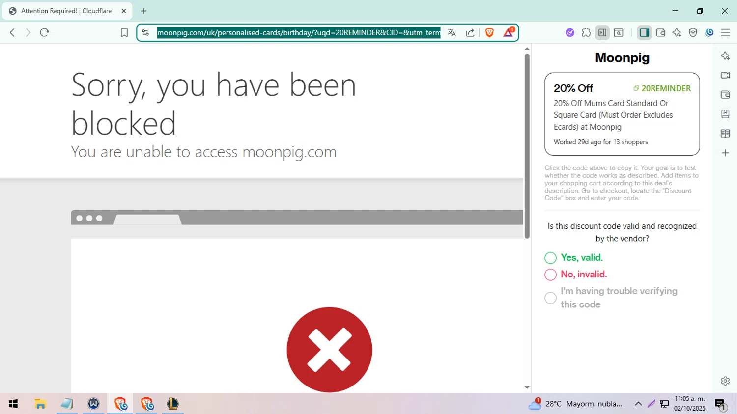 Moonpig Promo Codes (12 Verified) - 30% Off w/Code Oct 2025