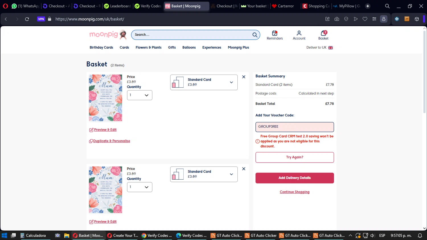 Moonpig Discount Codes - $1 Off Promo Codes in August 2024 | SimplyCodes