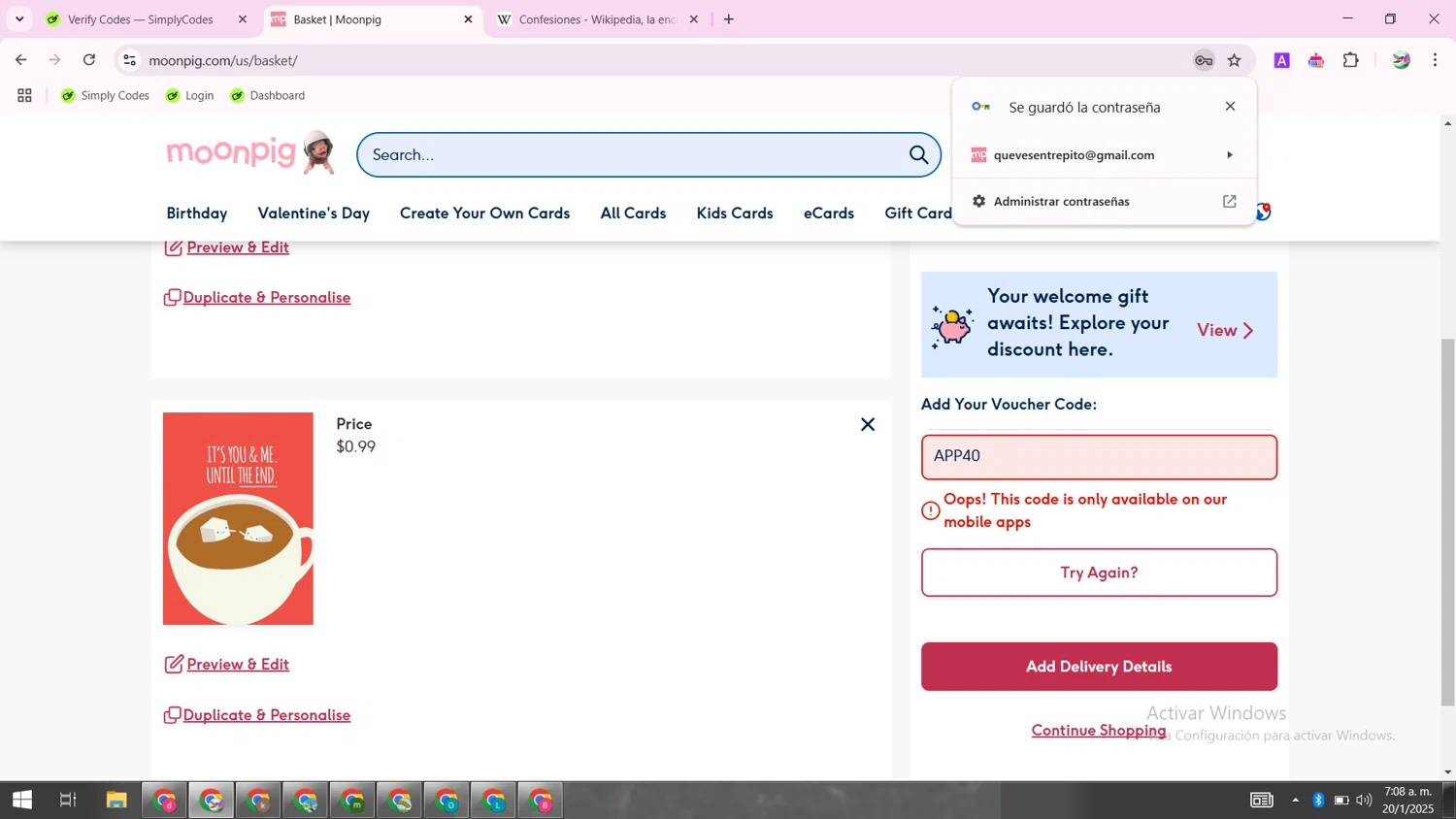 Moonpig Discount Codes (15 Verified) - 40% Off Jan 2025